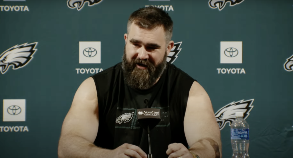 Philadelphia Eagles Star Jason Kelce Announces Retirement In Emotional ...