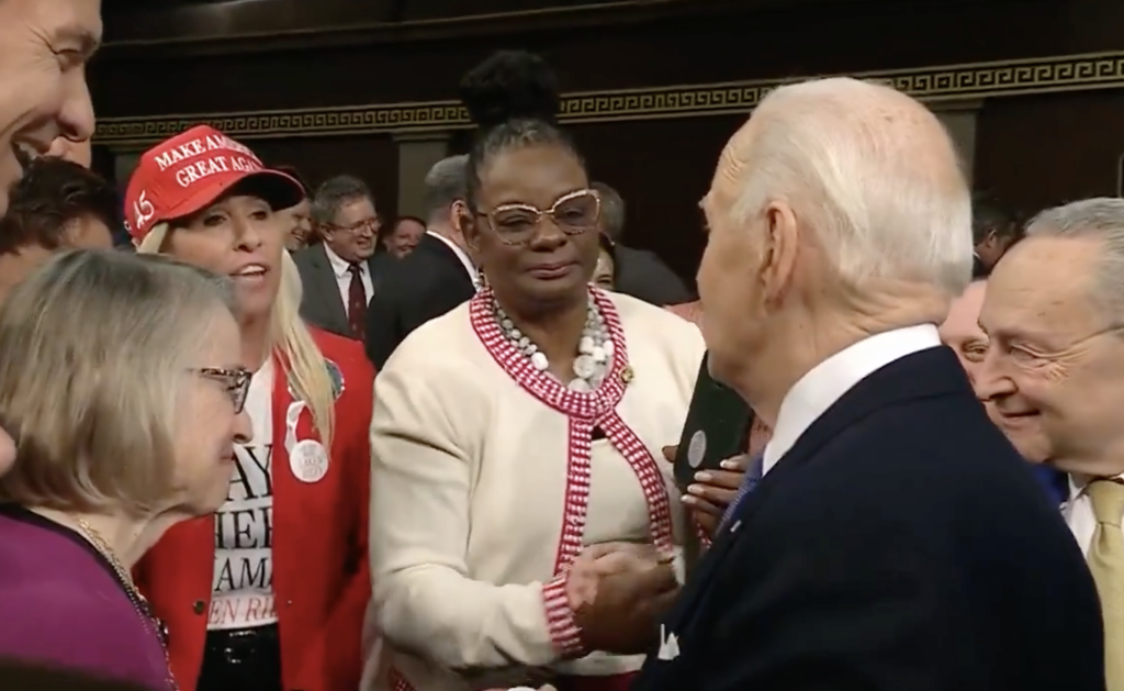 Marjorie Taylor Greene Confronts Joe Biden At SOTU: “Say Her Name ...