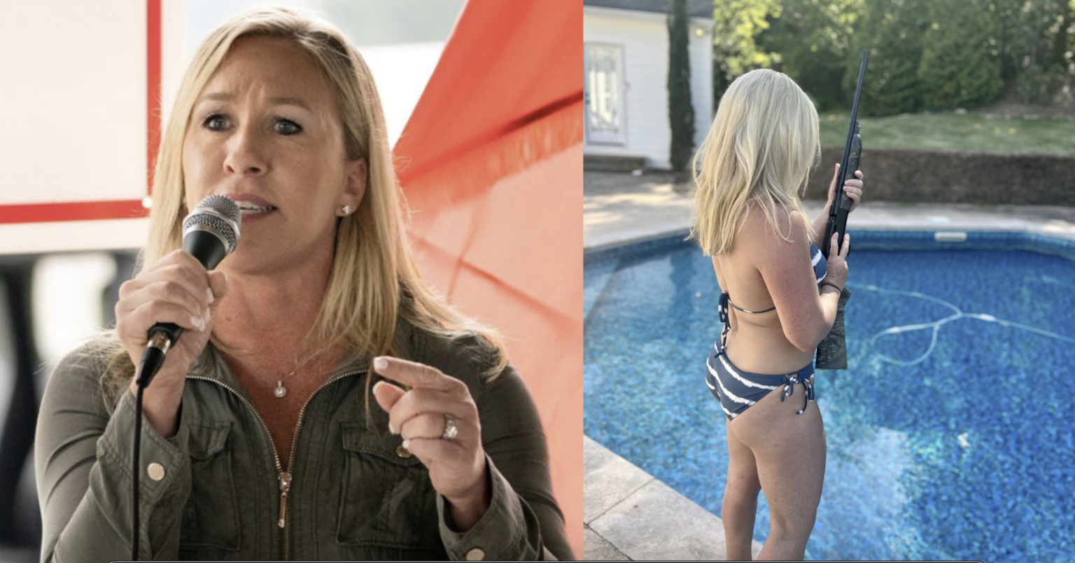 Marjorie Taylor Greene Bikini Pic Sparks Internet Firestorm On Her 50th Birthday